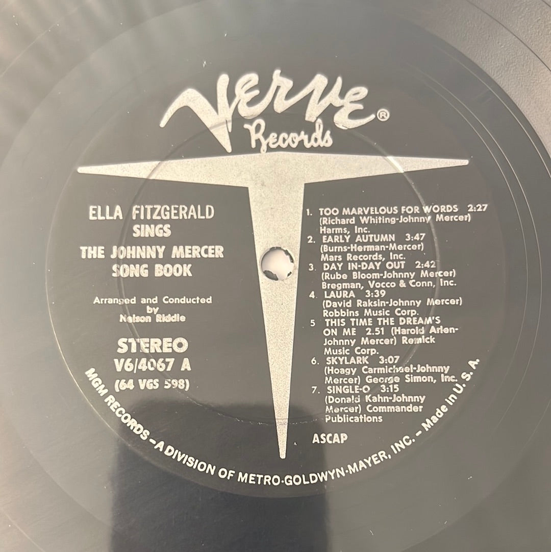 ELLA FITZGERALD - sings the Johnny Mercer song book – Northwest Grooves
